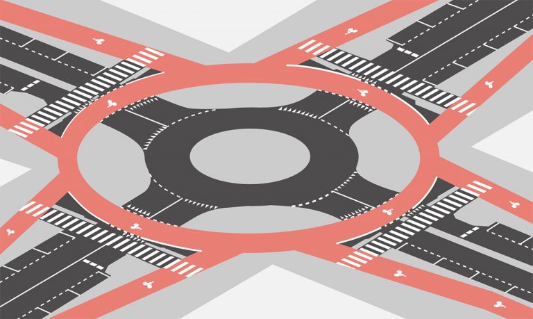 Dutch roundabouts and how to drive around them